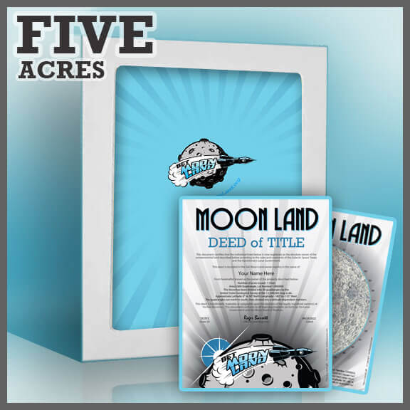 Five Acre Moon Land Get Moon Land